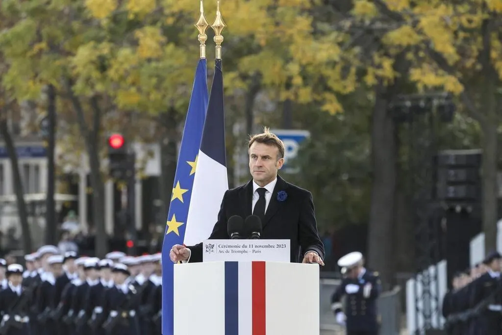 11-Novembre. Ce qu’il faut retenir du discours d’Emmanuel Macron devant ...