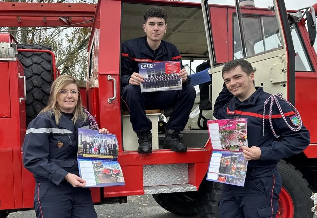 Baud. Les pompiers présentent leur nouveau calendrier - Vannes.maville.com