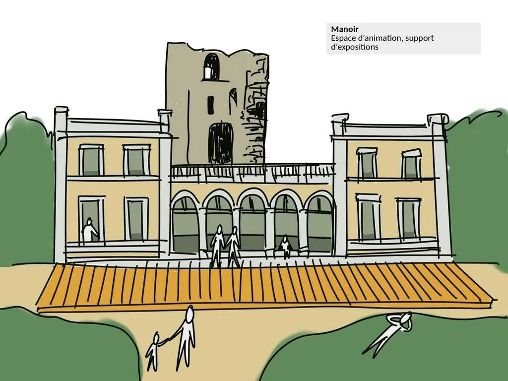 EN IMAGES. À quoi ressemblera le domaine de la tour de Cesson selon un ...