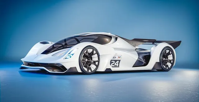 24 Heures du Mans. Le prototype hydrogène de Mission H24 nommé H24EVO ...