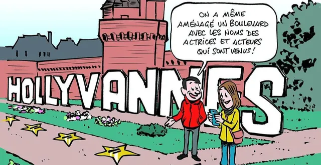 Vannes. La ville accueille un tournage avec des stars, le dessin de la ...