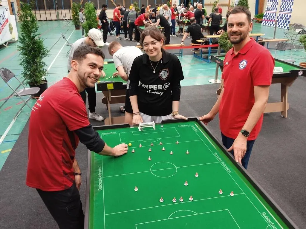Le football de table a fait le show à La Haie-Vigné à Caen ce week-end ...