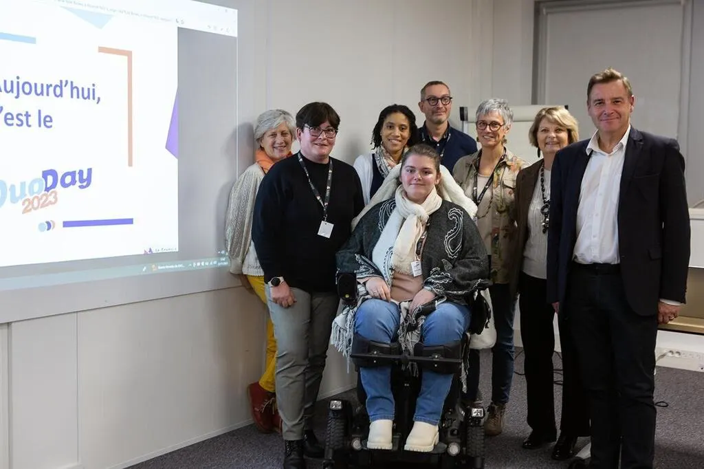 Emploi des personnes handicapées. Le Duo day, première réussie à la ...