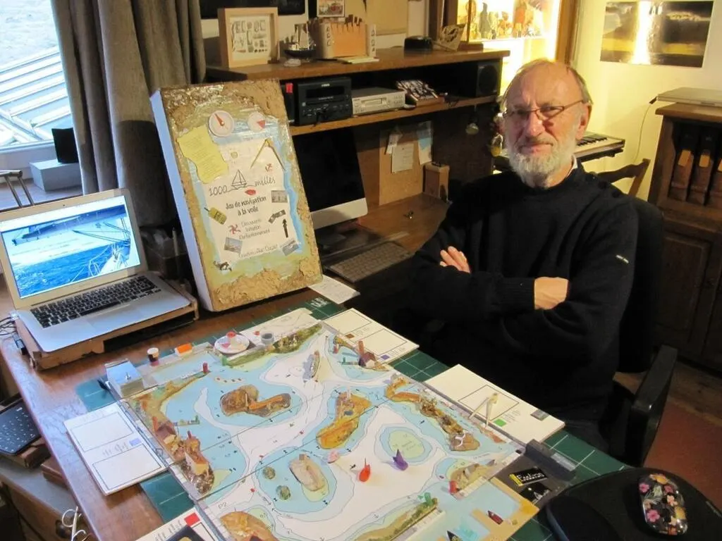 Cairon. Alain Dugast a inventé un jeu de plateau pour apprendre la ...