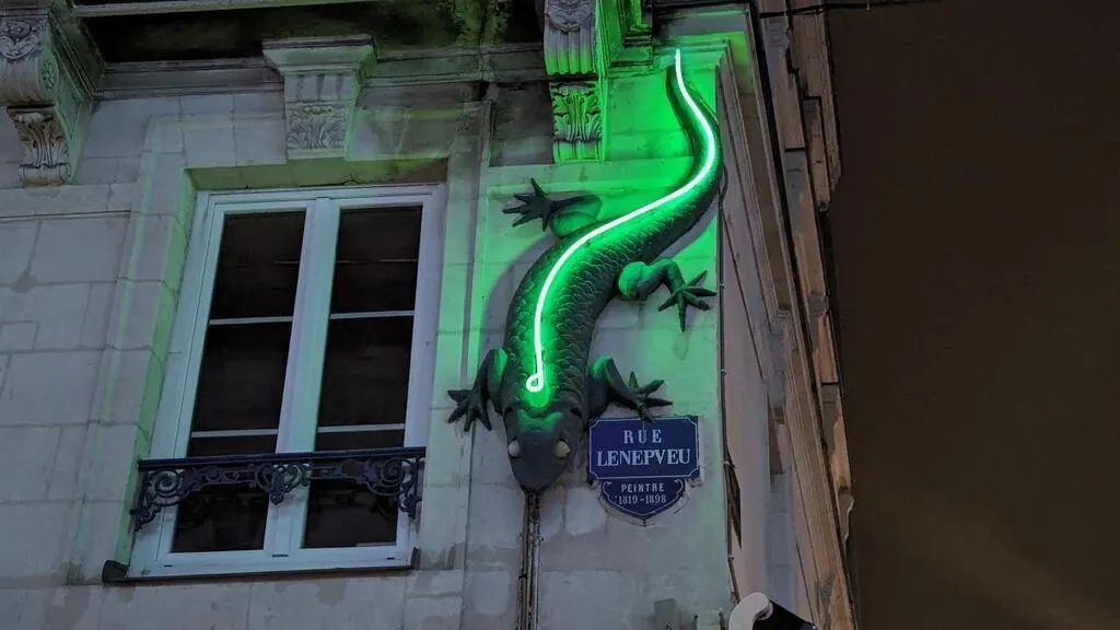 À Angers, pourquoi se donne-t-on rendez-vous au « lézard vert », en ...