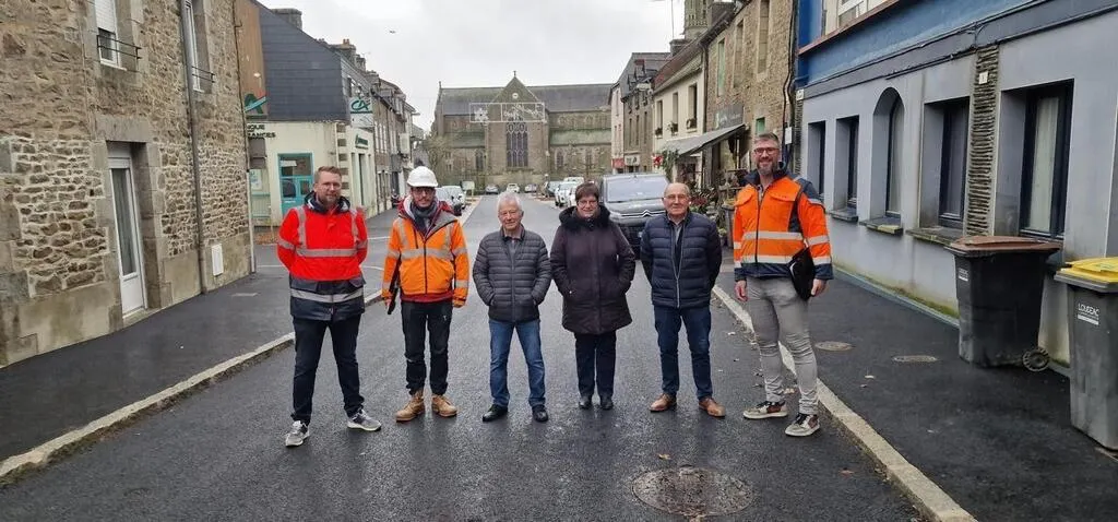 Après deux ans de chantier, les travaux du centre bourg sont terminés à ...