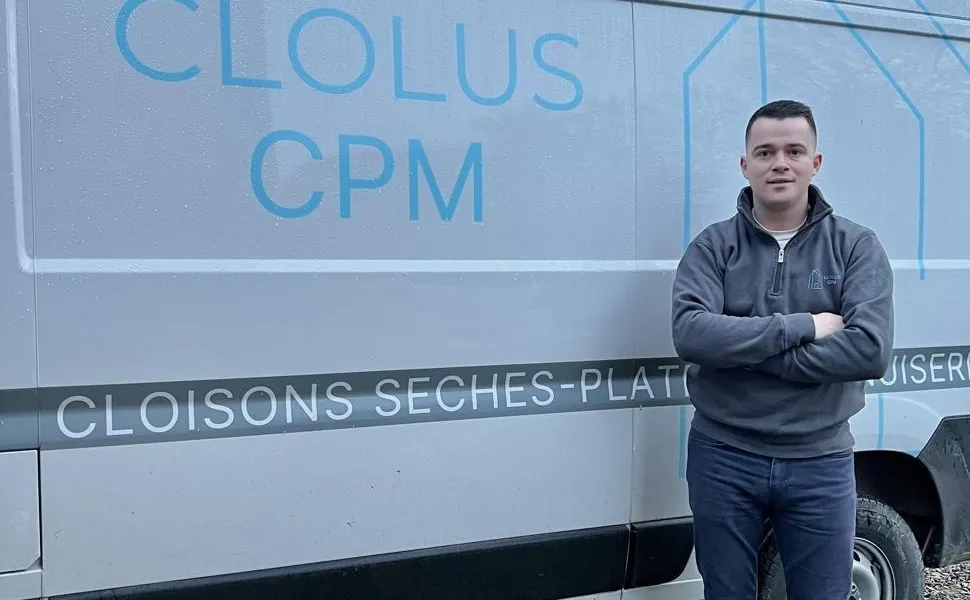 Compagnon du devoir, Quentin Clolus s’installe comme plâtrier à Bréal ...