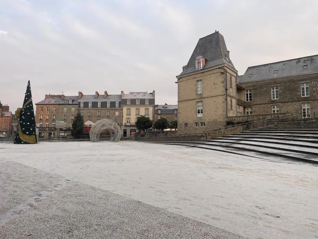 Les premiers flocons de neige sont tombés sur le pays de Dinan - Dinan ...