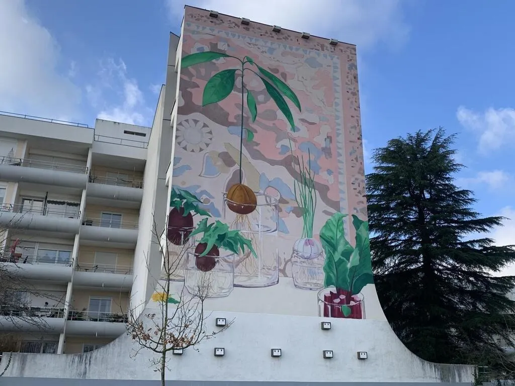 À Angers, qu’elle est cette œuvre de street-art en compétition dans un ...