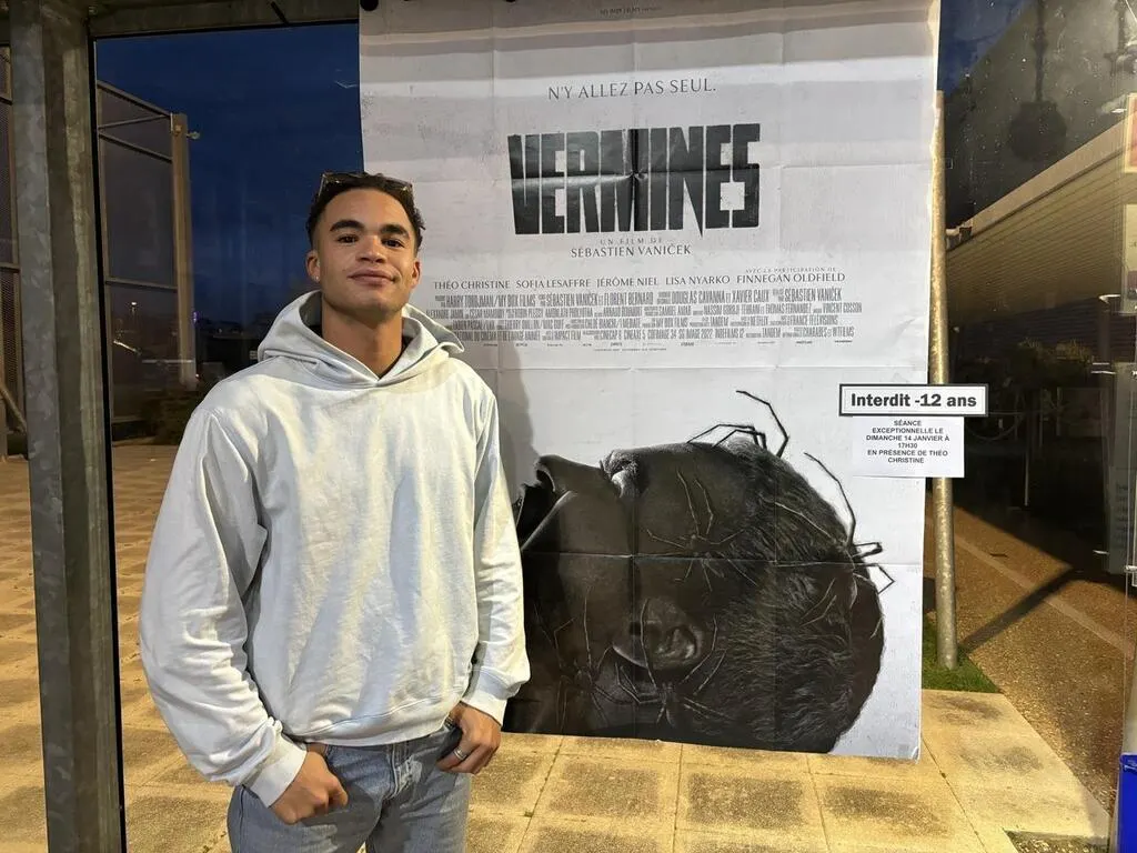 À l’affiche du film d’horreur Vermines, le Vendéen Théo Christine ...