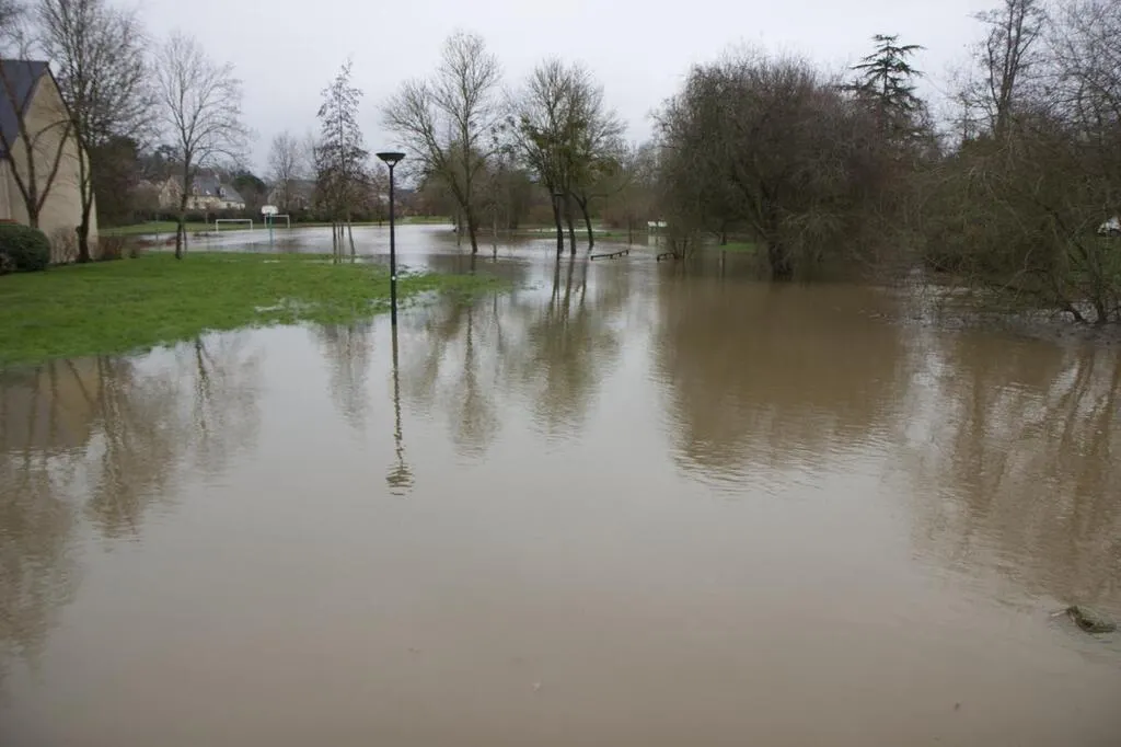 À Pacé, la Flume est encore sortie de son lit en cette fin de semaine ...