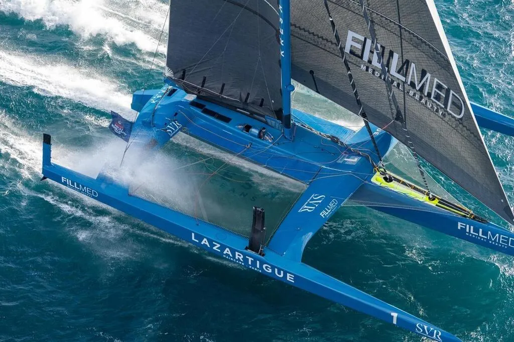 Arkéa Ultim Challenge. Tom Laperche proche d’un abandon, seule une ...