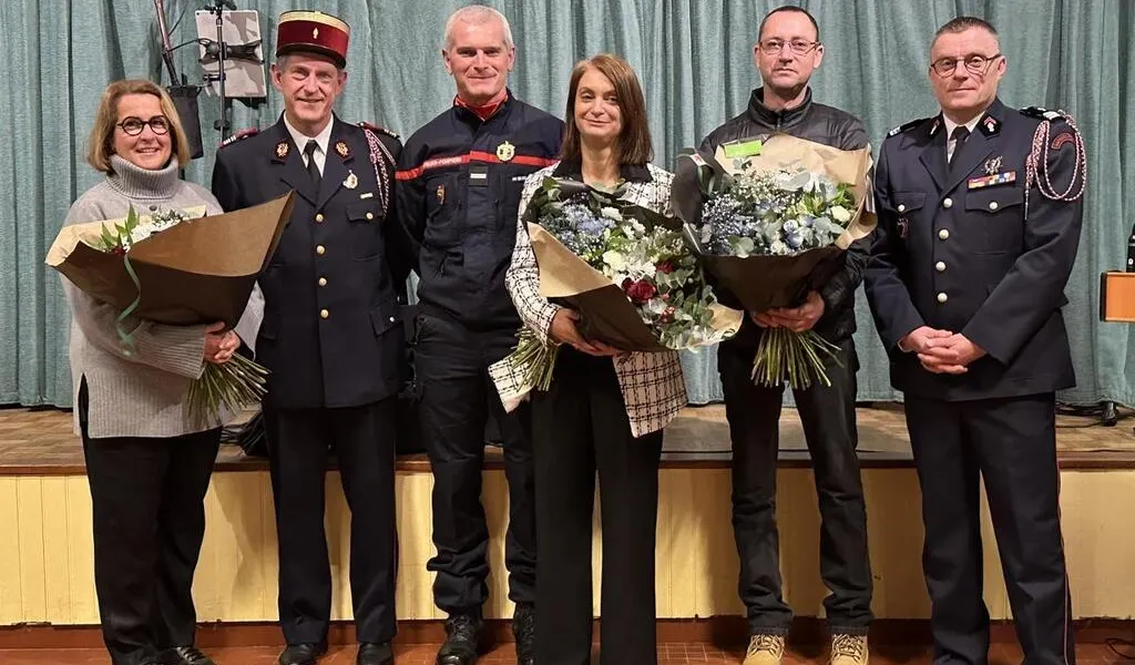 Après 30 et 20 ans de service, trois pompiers quittent le centre de ...
