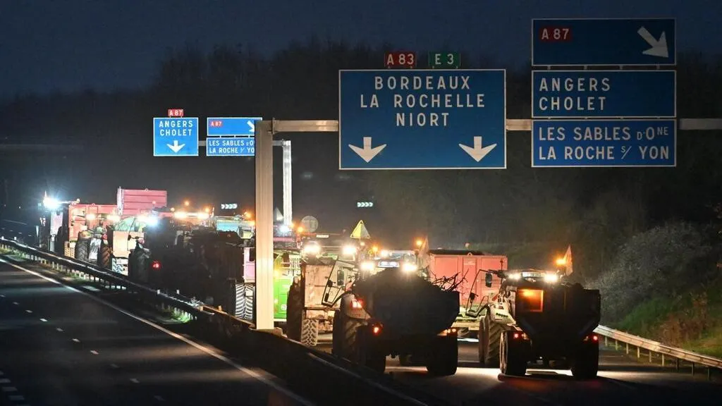 Colère des agriculteurs en Vendée : Les axes fermés à la circulation ...