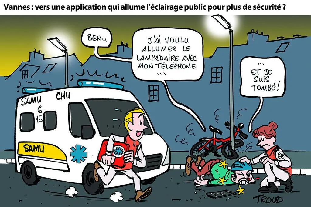 La Ville de Vannes a des idées lumineuses : le dessin de la semaine de ...