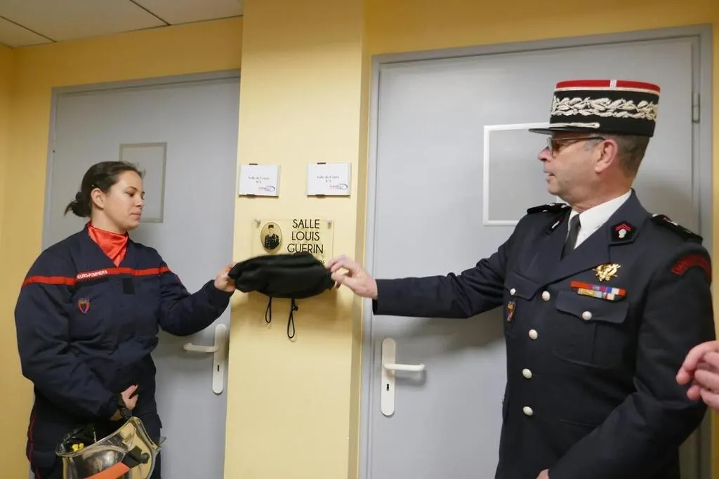 Une salle du centre de secours et d’incendie de Locminé porte le nom de ...