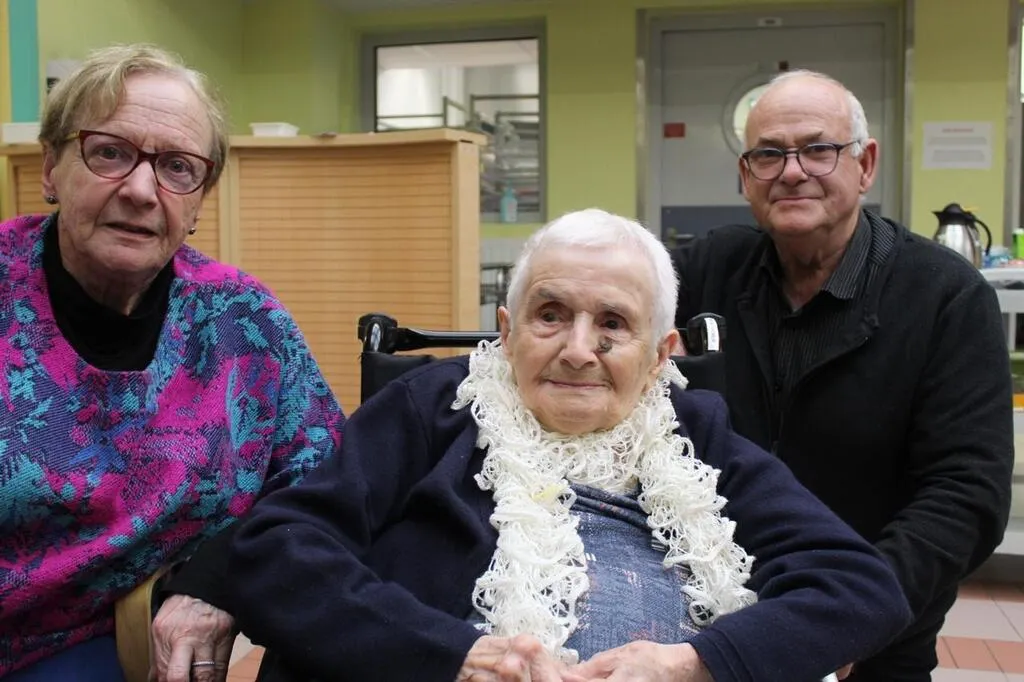 « Bon pied, bon œil » mais « un peu dure d’oreille », Raymonde a fêté ...