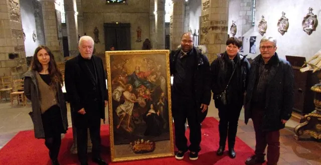 L’œuvre « Apparition de la Trinité », à Plancoët, s’offre une cure de ...