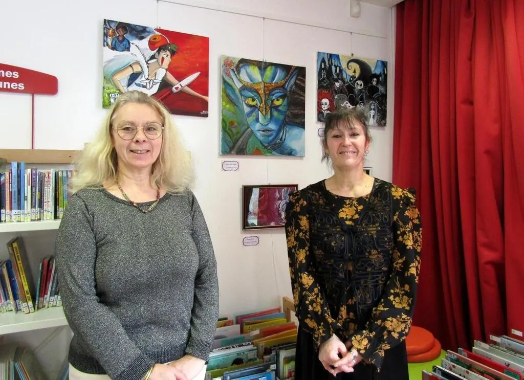 Patricia Lambert expose ses toiles aux sujets variés à la médiathèque de Saint-Thurien - Quimper ...