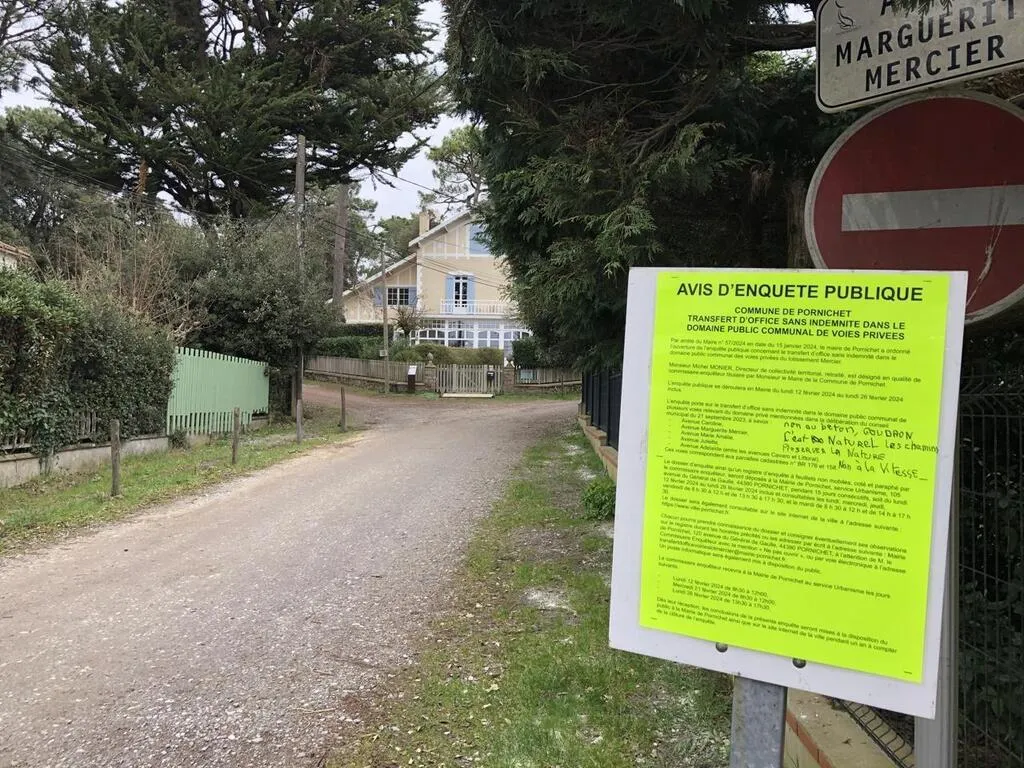 À Ste-Marguerite (Pornichet), les riverains veulent que les chemins ...