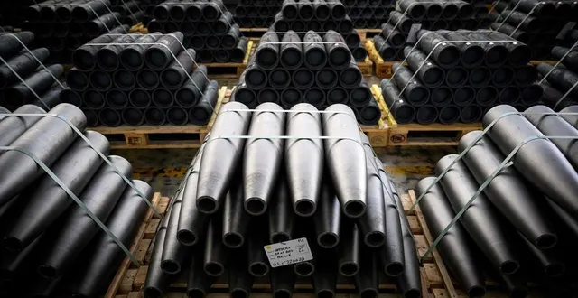 Quels sont ces obus de 155 mm livrés par les occidentaux à l’Ukraine et ...