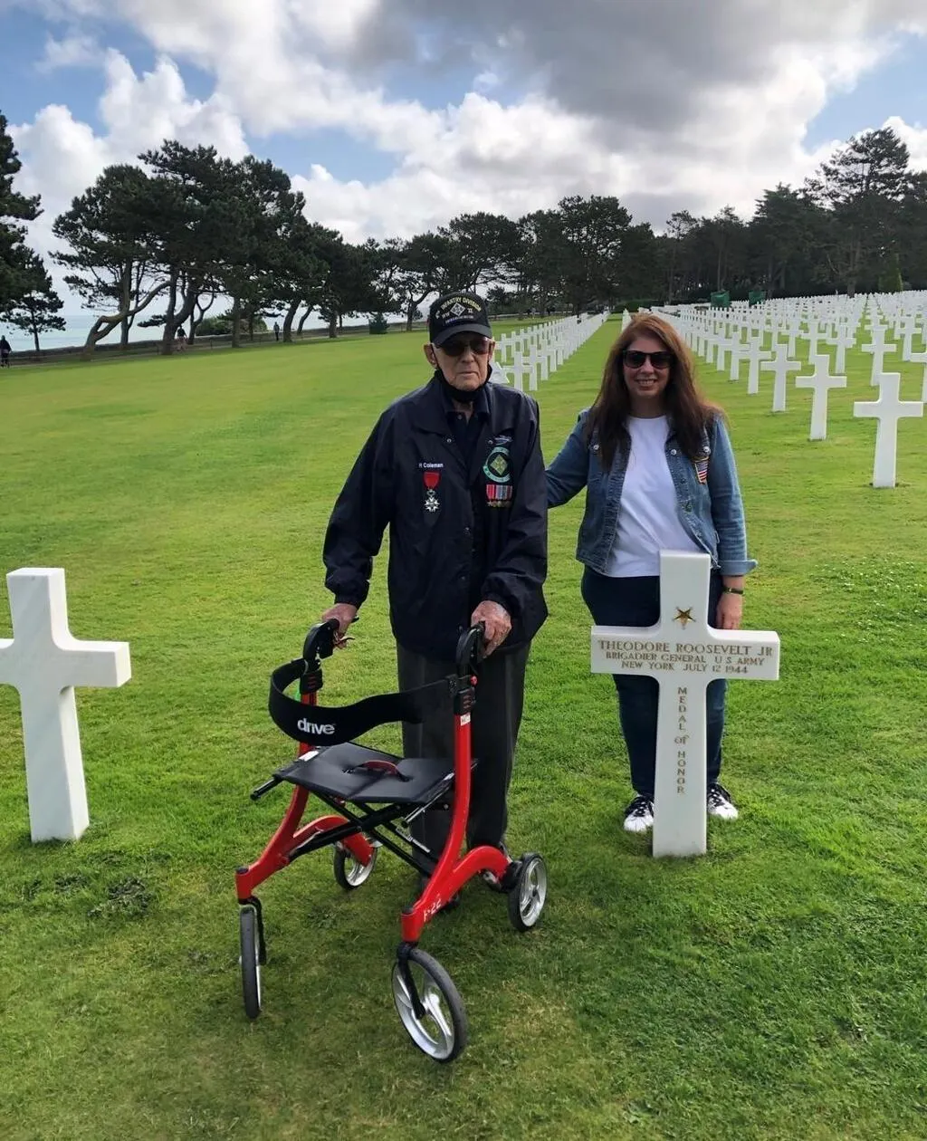 Débarqué à Utah Beach le 6 juin 1944, le vétéran Harper Coleman est ...