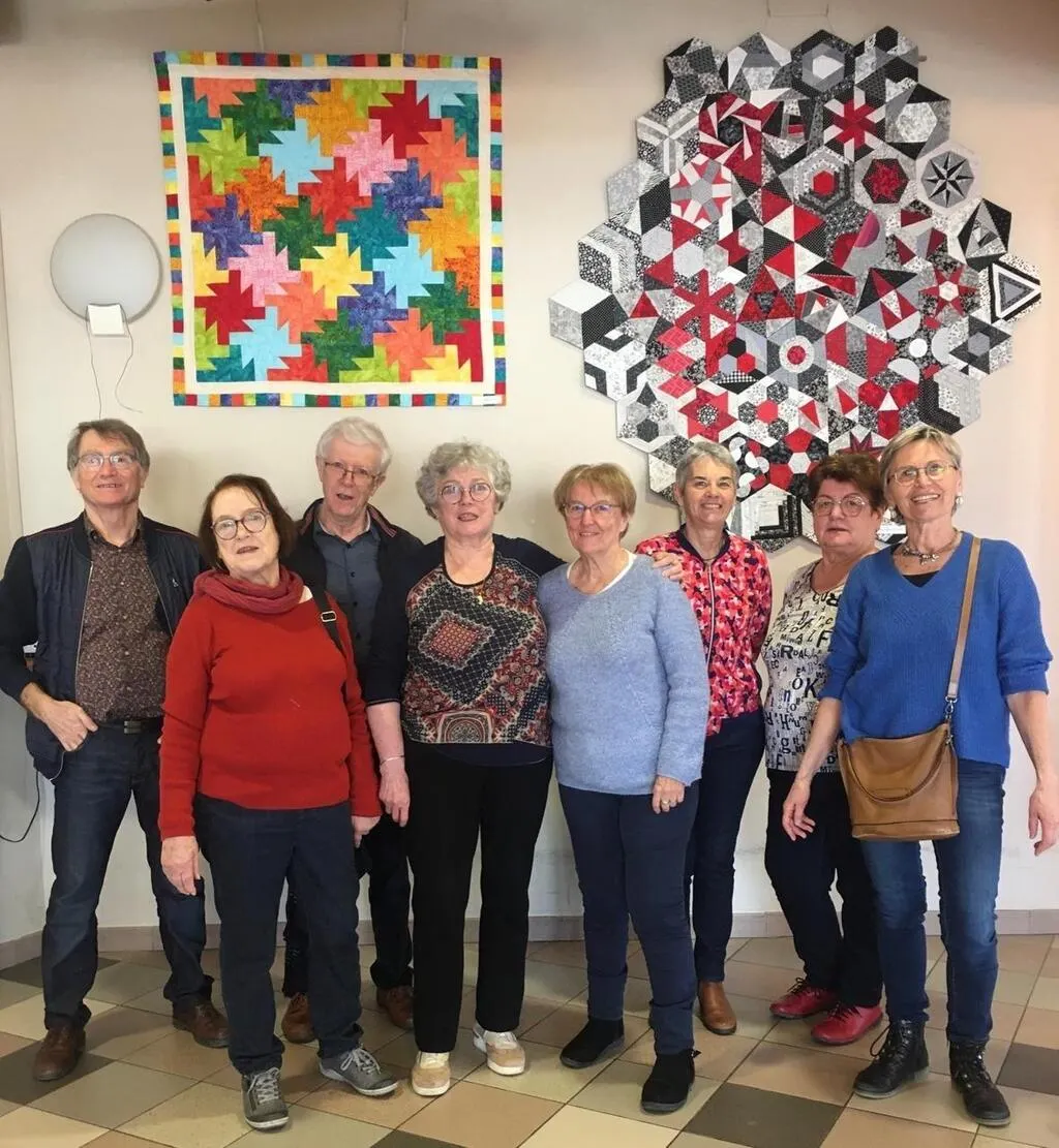 Une exposition de patchworks à voir au foyer Thérèse Vohl, à Laval . Sport - Laval.maville.com