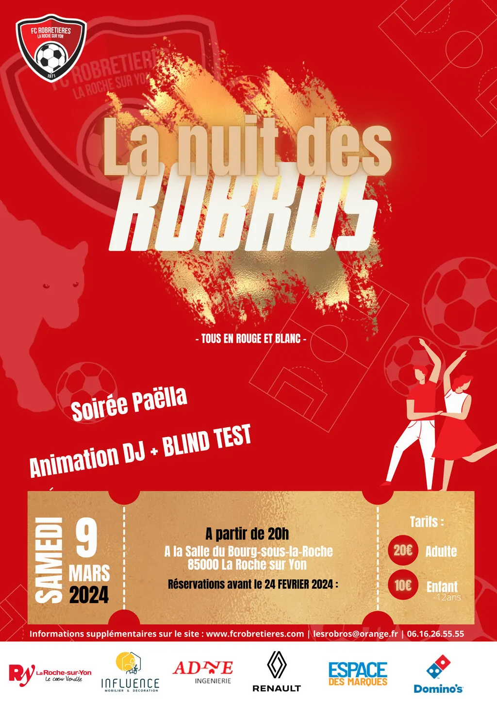 La Roche-sur-Yon. La Nuit des Robros fait son retour le 9 mars : tous ...