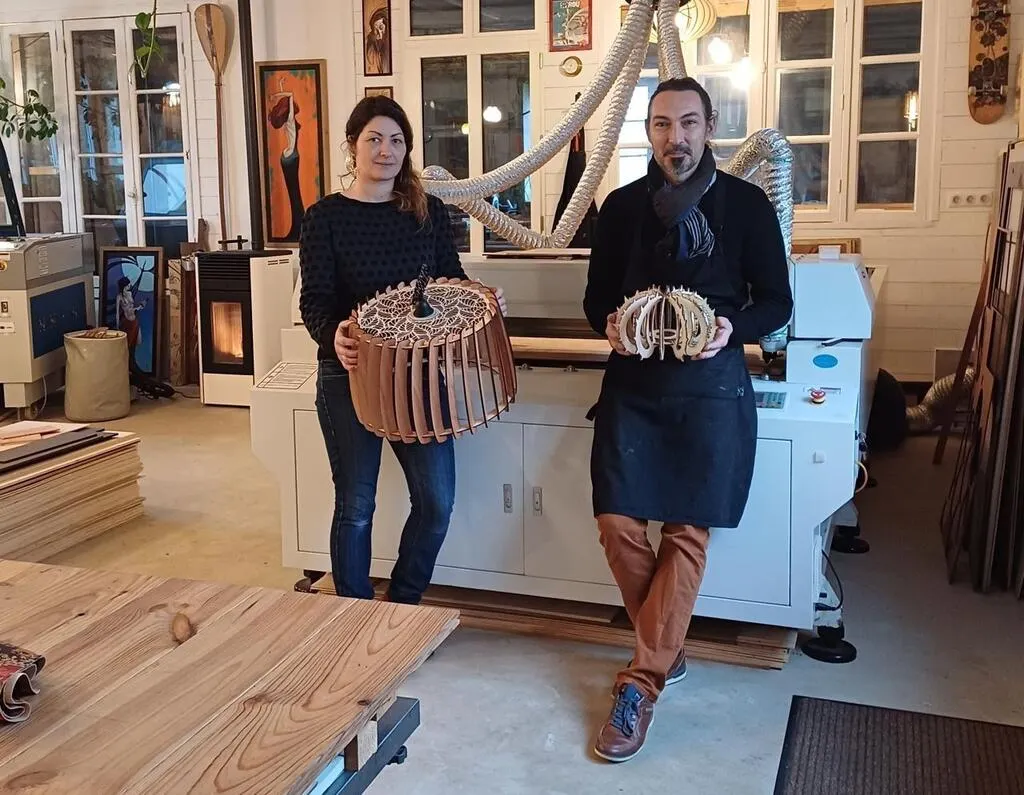 « Artisans du numérique », ils créent des objets en bois grâce à la ...