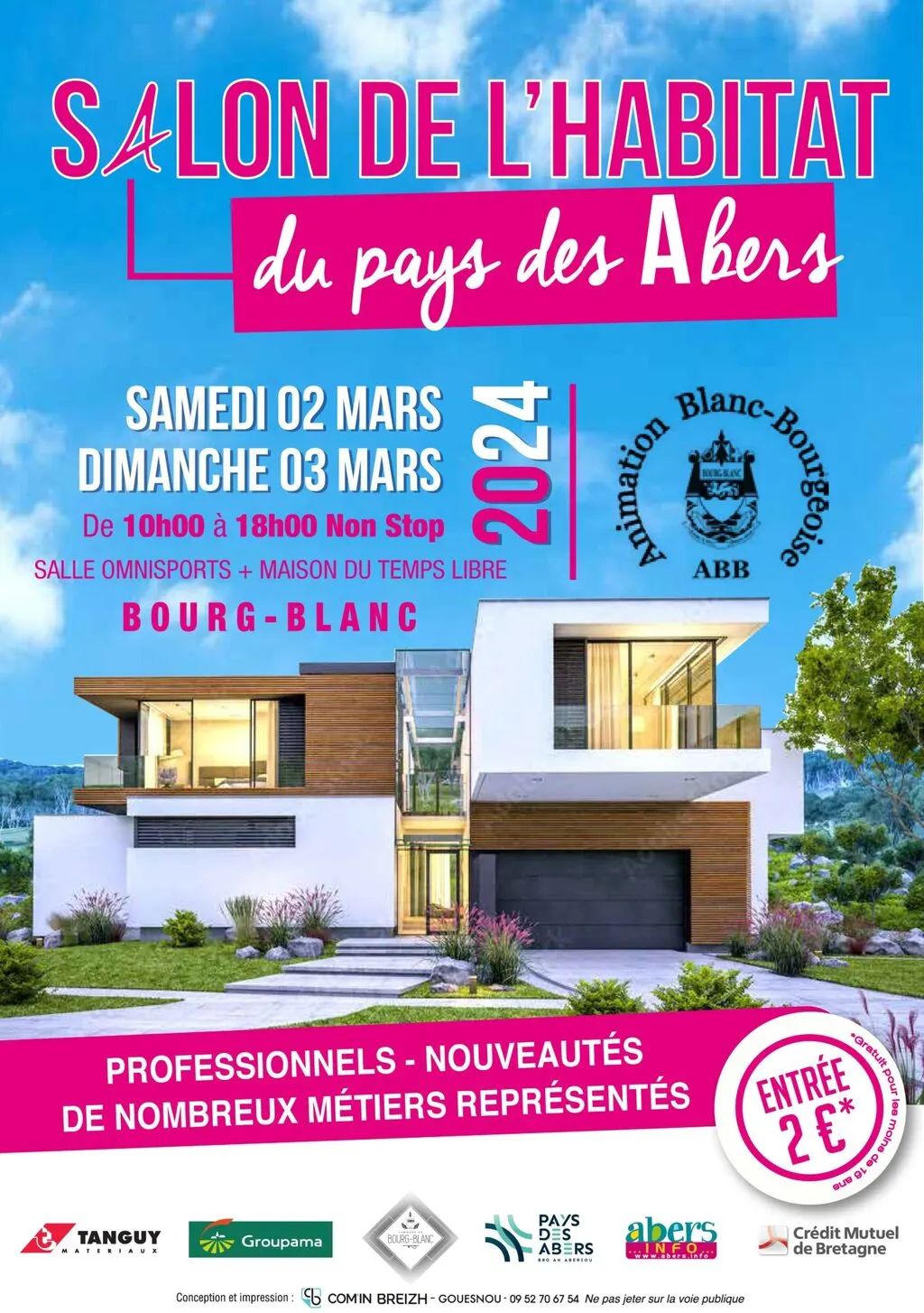 Bourg-Blanc. Le salon de l’habitat du Pays des Abers revient les 2 et 3 mars - Brest.maville.com
