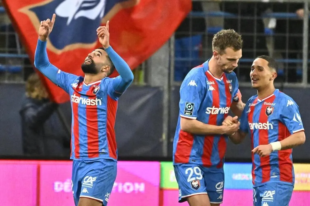 SM Caen - Angers. Abdi en très grande forme, Kyeremeh en mode passeur ...