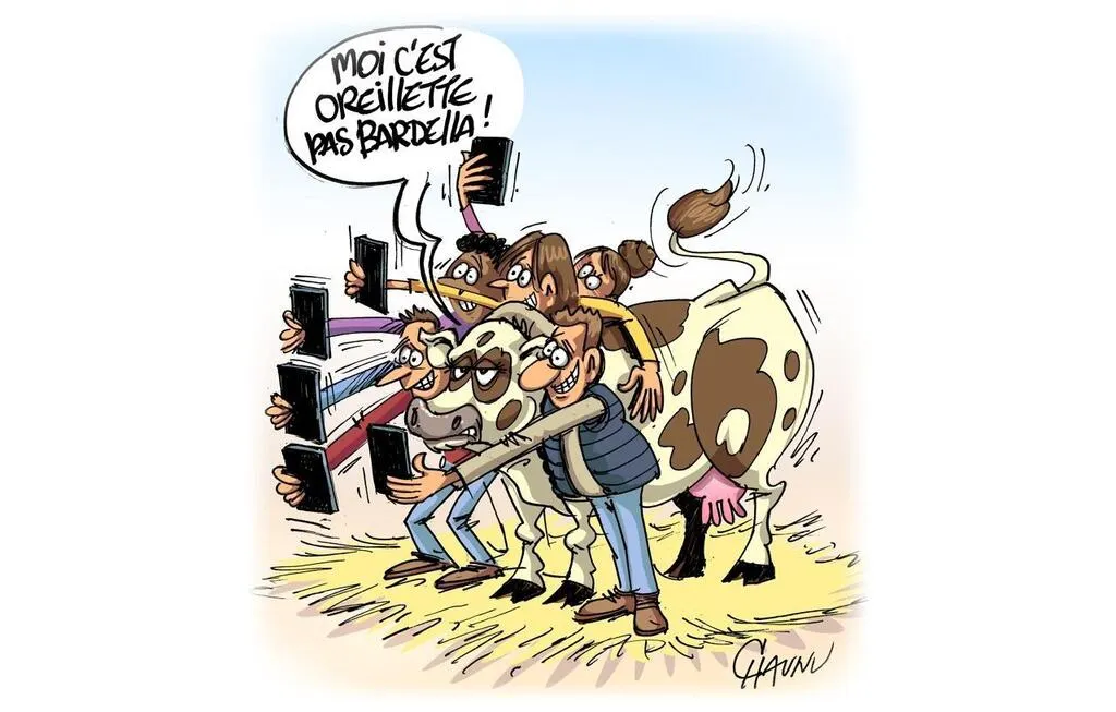 Le dessin de Chaunu : Jordan Bardella au Salon de l’agriculture ...