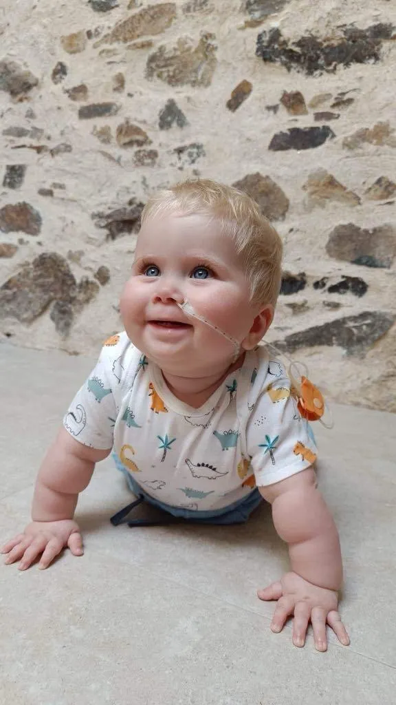 « C’est un battant ! » : à vingt mois, Mathéo doit subir une double ...