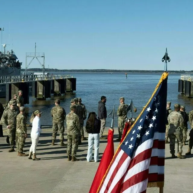 Aide humanitaire pour Gaza : les travaux ont commencé pour installer ...