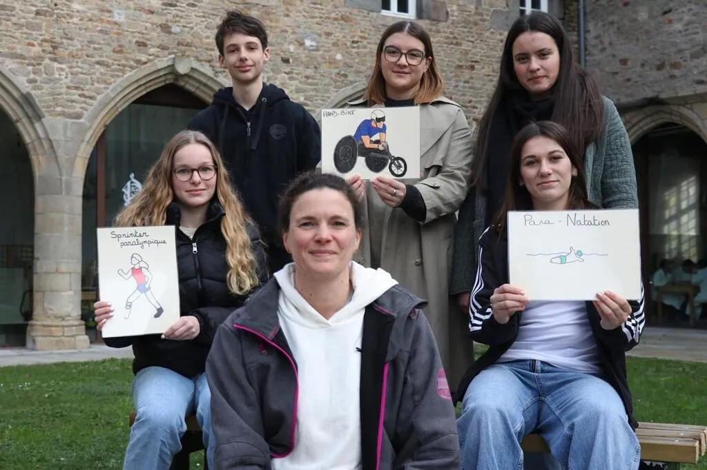 Avant les Jeux olympiques, des lycéens de Dinan sensibilisent le grand ...