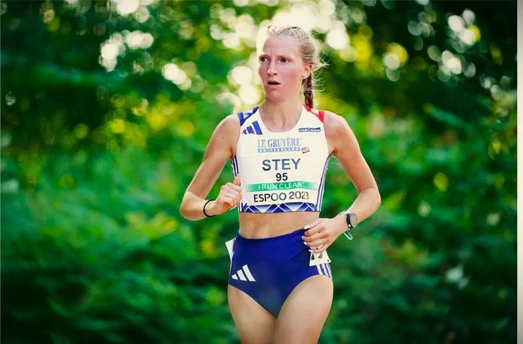 Athlétisme. La marche olympique de Pauline Stey . Sport - Le Mans ...