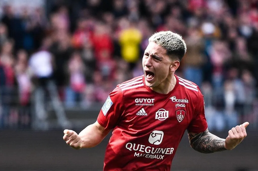 Stade Brestois. Martin Satriano, ce but qu’il attendait . Sport - Caen ...