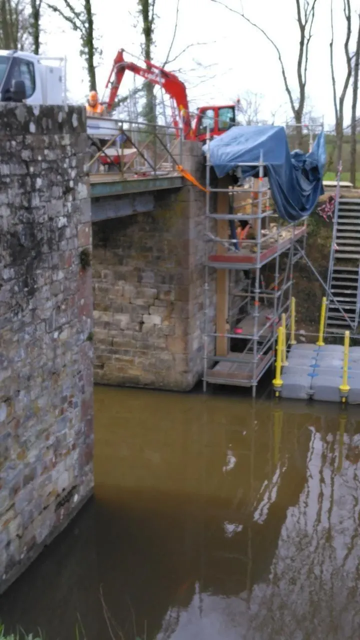 À Betton, le Pont du Gacet devait être refait d’urgence - Rennes ...