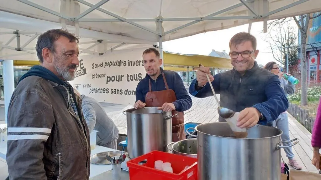 Le chef étoilé Éric Guérin fait bouillir la soupe « impopulaire » à ...