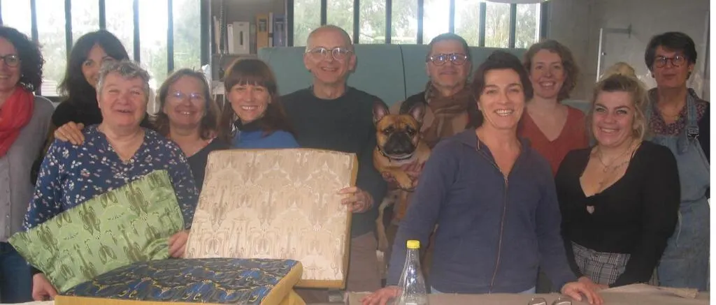 Sainte-Gauburge-Sainte-Colombe. Des tapissiers stagiaires à l’atelier ...
