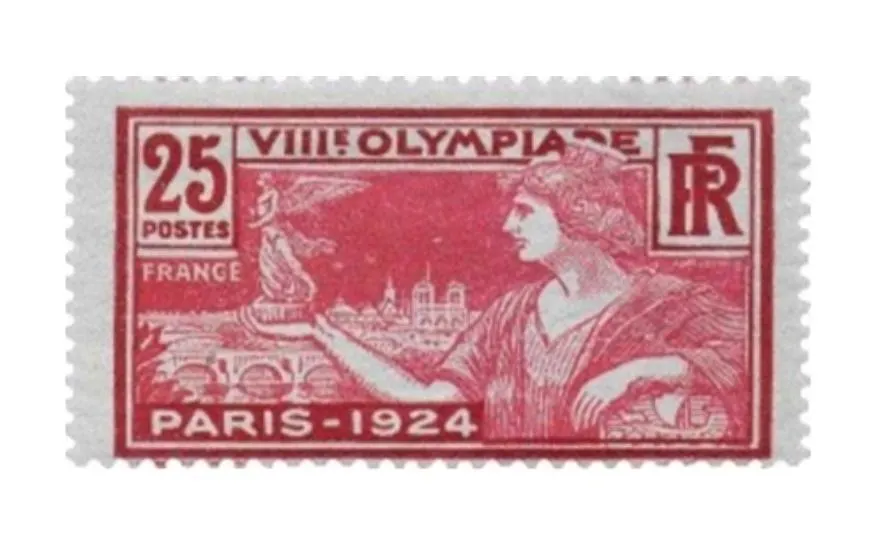 Paris 2024. Tour Eiffel, Seine, cœur : voici le timbre officiel des ...