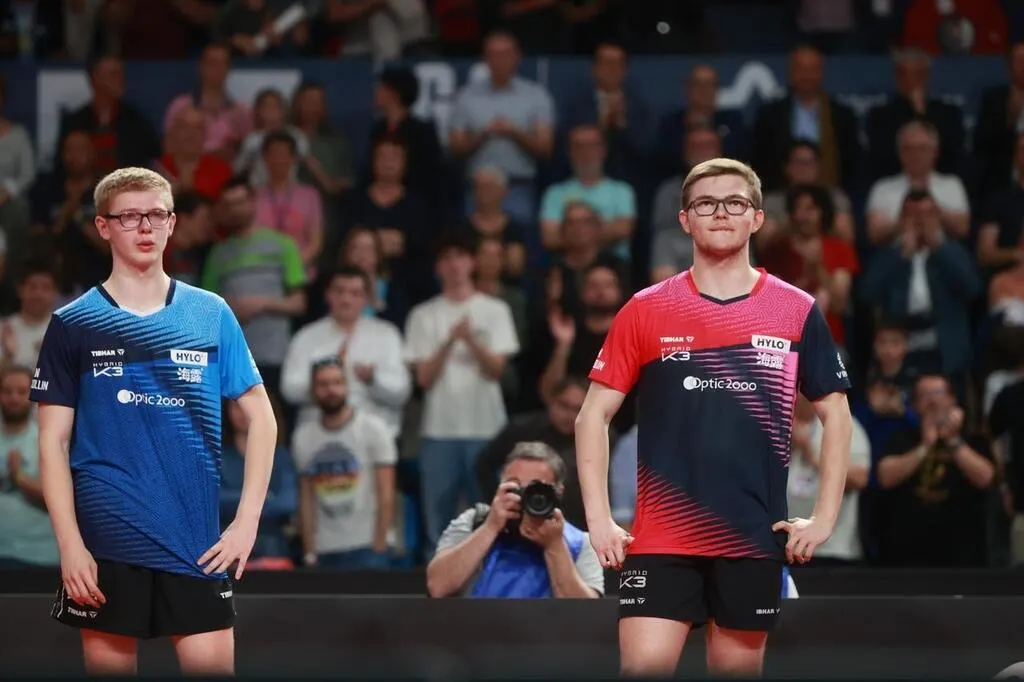 Tennis de table. « Rien de malsain » : la célébration d’Alexis Lebrun ...