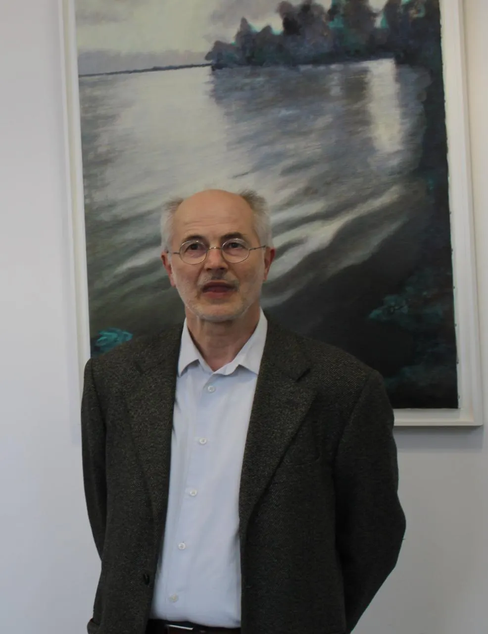 La Chevrolière. Le lac comme sujet artistique du peintre Pierre Dallot ...