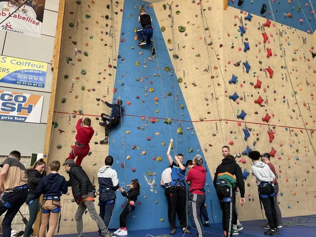 « C’est vertigineux, c’est trop fun ! » Les jeunes de l’Itep de Flers s ...