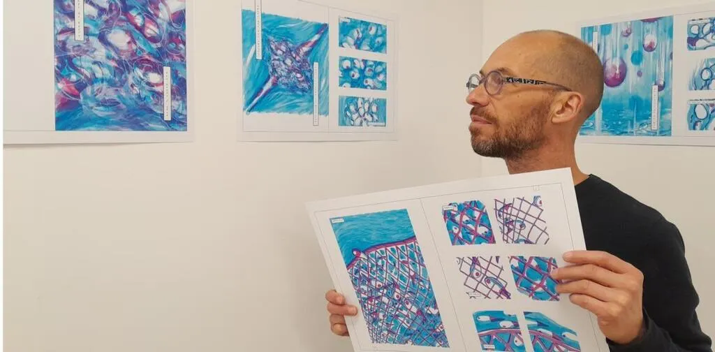 Mauges-sur-Loire. Le graphiste Volau prêt pour sa bande dessinée ...