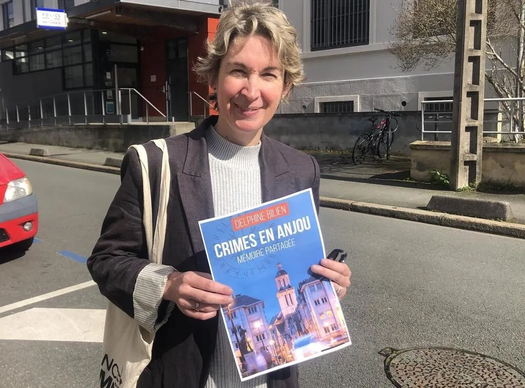 Delphine Bilien publie un nouveau livre : « Crimes en Anjou : mémoire ...