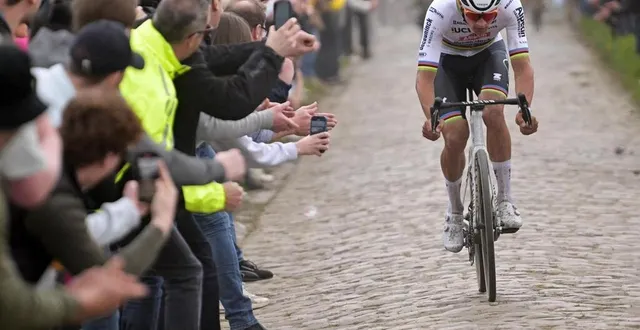 VIDÉO. Paris-Roubaix : le geste fou d’une spectatrice au bord de la ...