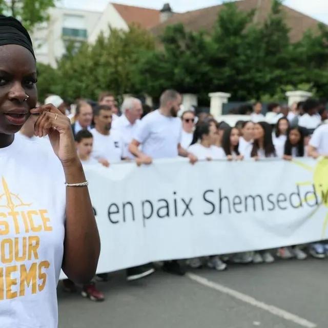 EN IMAGES. Une marche blanche rend hommage à Shemseddine, l’adolescent ...