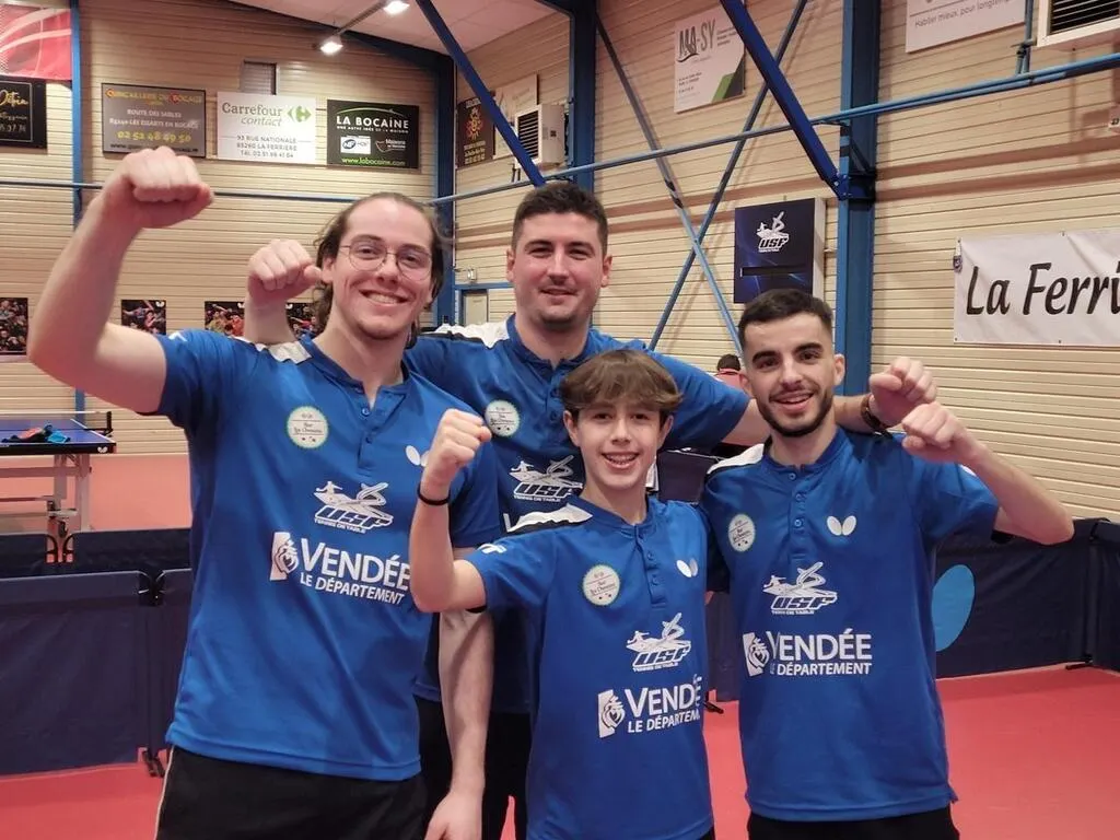 Tennis de table. N2 : La Ferrière a basculé dans une autre dimension . Sport - Tourcoing.maville.com