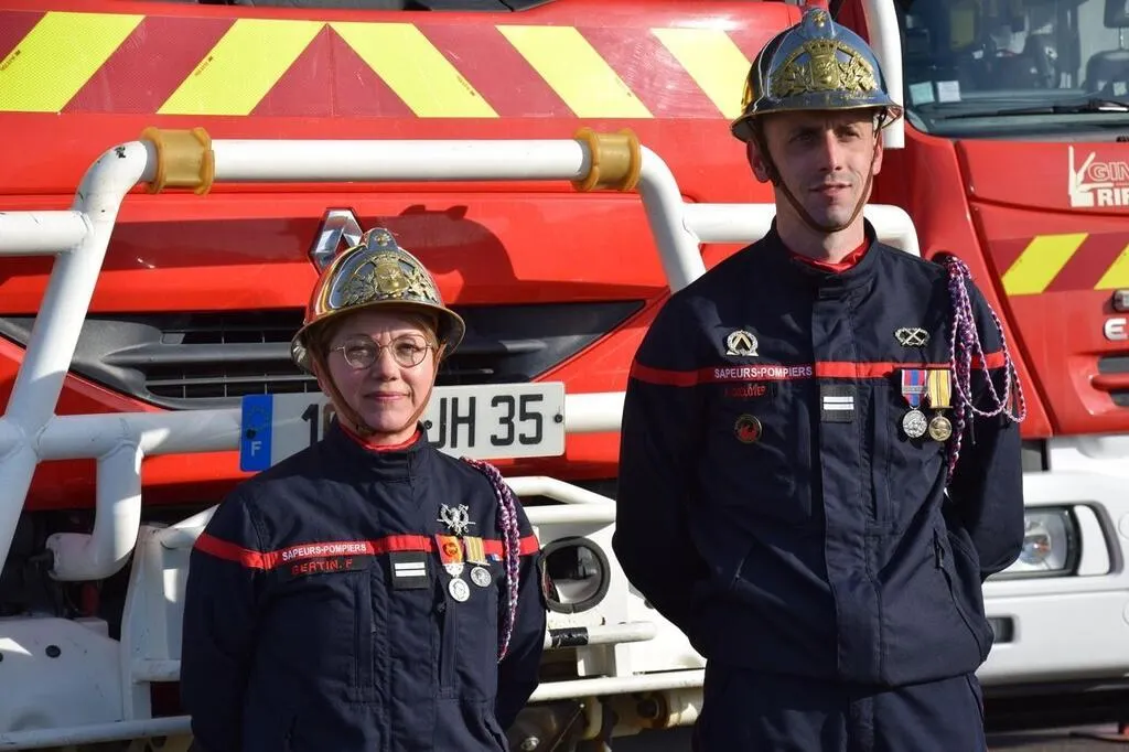 Passation de commandement au centre d’incendie et de secours de Pipriac - Rennes.maville.com